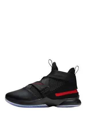 Nike Lebron Soldier 12 Flyease Athletic Sneakers - Black/red