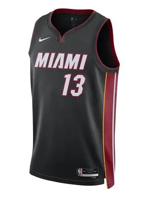 Nike Dri-fit Nba Miami Heat Bam Adebayo Icon Edition 2022/23 Swingman Jersey - None