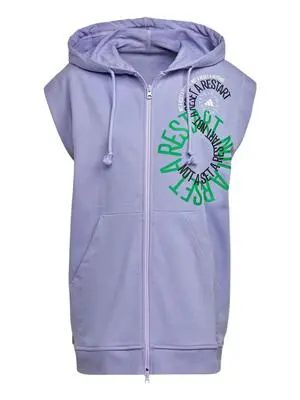 Adidas Stella Mccartney Logo Graphic Sleeveless Hoodie - Default Colorway