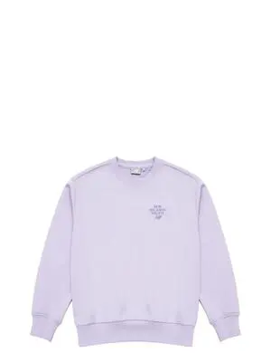 NEW BALANCE Logo Print Pullover - Purple