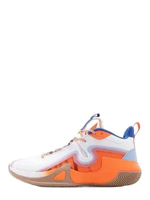 LI-NING Badfive Mid-top Basketball Sneakers - Orange