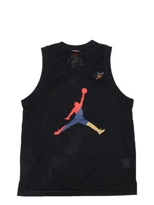 JORDAN Sport Dna Mesh Breathable Jersey - Black