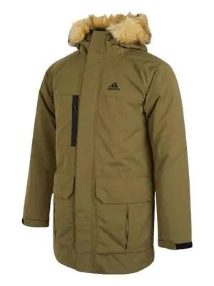 Adidas Logo Padded Hooded Parka - Default Colorway