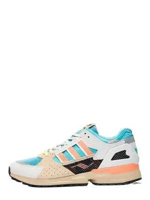 Adidas Zx 10000c " Coral Blue" Sneakers - Grey