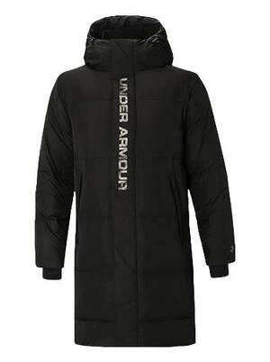 Under Armour Longline Hooded Puffer Jacket - Black