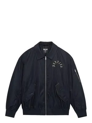 LI-NING Badfive Graphic Bomber Jacket - Black