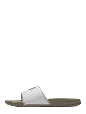 Nike Nike Benassi JDI Slides Brown/white/black