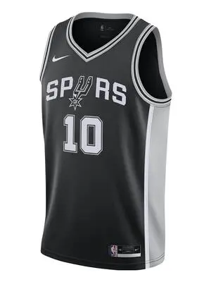 Nike Nba Spurs Icon Edition 2020 Swingman Jersey - Black/grey