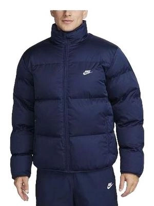 Nike Club Puffer Jacket - Navy