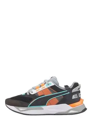 PUMA Mirage Sport Tech Sneakers - Black/orange/blue