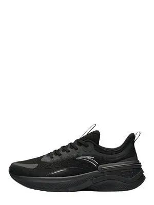 ANTA C37 Athletic Sneakers - Black/silver