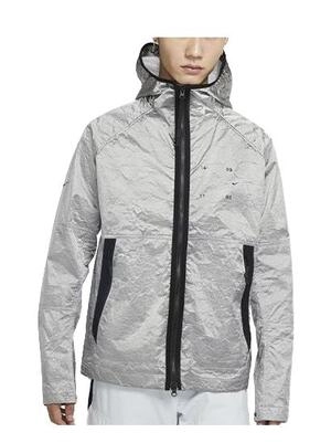 Nike Nsw Tech Pack Woven Hooded Jacket - Silver