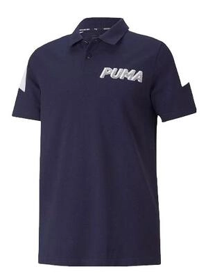 PUMA Modern Sports Logo Polo T-shirt - Navy