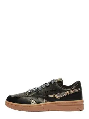 LI-NING Deluxe Low Top Sneakers - Black/white/khaki