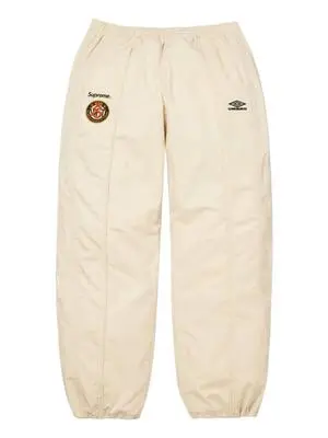 Supreme X Umbro Ss26 Cotton Ripst-shirt Track Pant - Stone