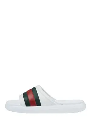 Gucci Gucci Web Slide Sandal 780286-J8700-9032 White/green/red