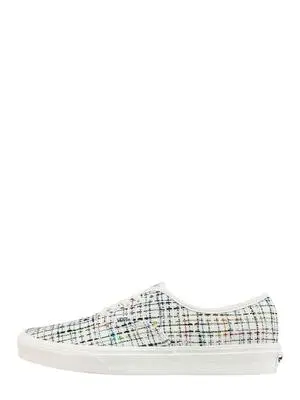 VANS Authentic Low Top Sneakers - White/multi-color