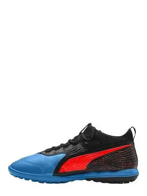 PUMA One 19.3 Tf Athletic Cleats - Blue Azur/red Blast/black