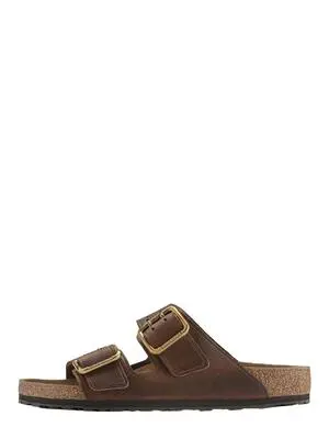 BIRKENSTOCK Arizona Bold Leather Sandals - Brown