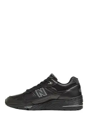 NEW BALANCE New Balance 991 Series Lace-Up Sneakers Black