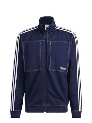 Adidas Originals Athletics Sports Jacket - Blue