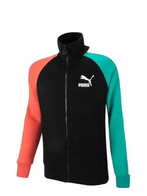 PUMA PUMA Iconic T7 Track Jacket Black/blue/red