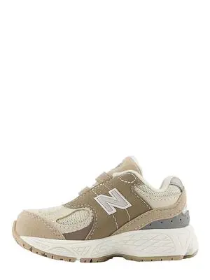 NEW BALANCE 2002r Hook & Loop Sneakers - Timberwolf/mushroom