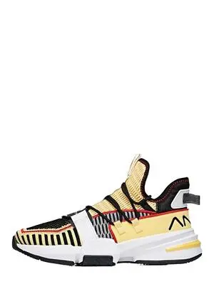 ANTA Light Crazy 1 High Top Sneakers - Yellow/black/white