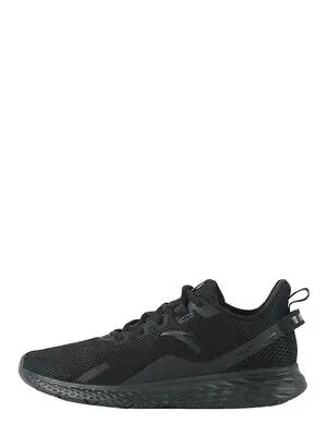 ANTA Athletic Lace-up Sneakers - Black