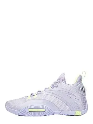 ANTA Ufo 3 High-top Athletic Sneakers - Purple/green