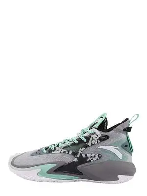 ANTA Shock Wave 3 Sneakers - Grey/green/black