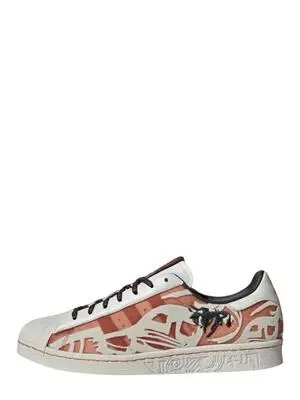 Adidas Originals Superstar 80s X Han Meilin Sneakers - White/red