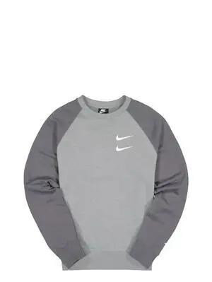 Nike Sweatshirt With Swoosh Logo - Grey