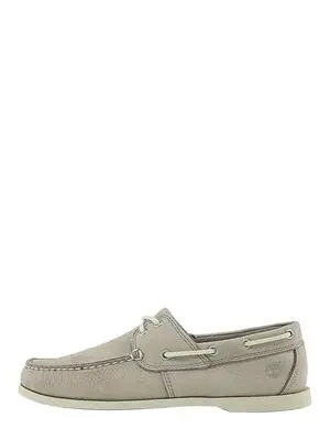 Timberland Timberland Cedar Bay Boat Shoes Light Gray