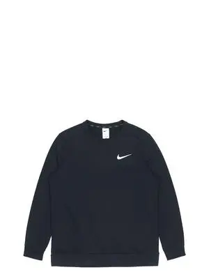 Nike Long Sleeve Casual Sports Knit Pullover - Black