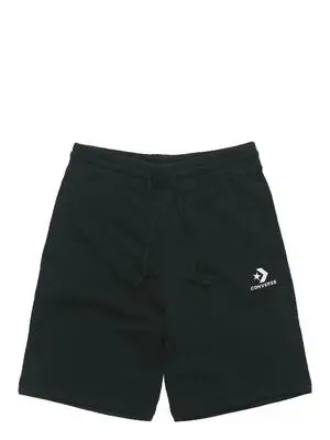 CONVERSE Star Chevron Embroidered Shorts - Black