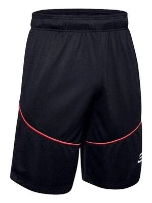 Under Armour Sc30 Basketball Shorts - Black/red