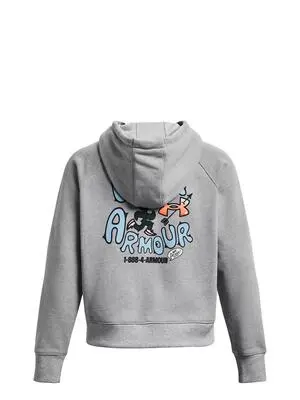 Under Armour Heavyweight Terry Rose Hoodie - Grey