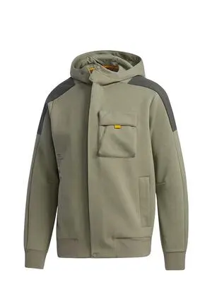 Adidas Hooded Casual Jacket - Green