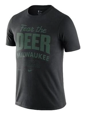 Nike Milwaukee Bucks Mantra Dri-fit T-shirt - Black