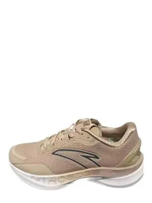 ANTA Running Shoes - Tan/blue/yellow