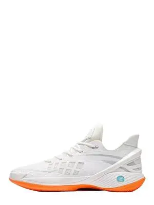ANTA Reckless Collection Basketball Shoes - White/orange/blue