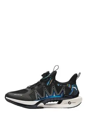 ANTA The Wind Running Shoes - Black/white/blue