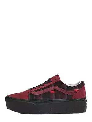 VANS Old Skool Stackform Sneakers - Red/black