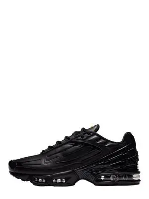 Nike Nike Air Max Plus 3 Leather "Triple Black" Sneakers Black