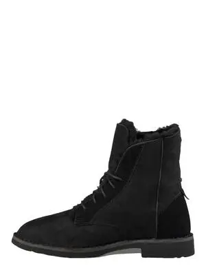 UGG Quincy Lace-up Boots - Black