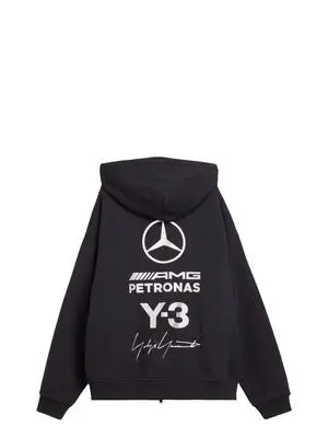 Adidas Y-3 F1 Mercedes Track Zip Hoodie - Black