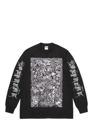 Supreme Ss26 Wombat L/s T-shirt - Black