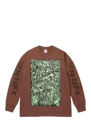 Supreme Ss26 Wombat L/s T-shirt - Brown