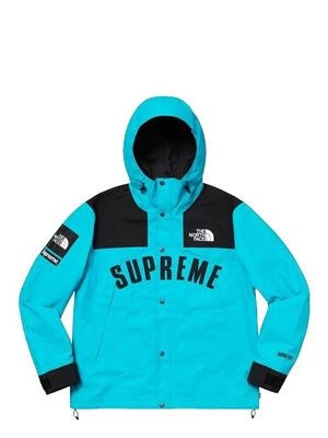 Supreme X The North Face Arc Logo Mountain Parka - Blue